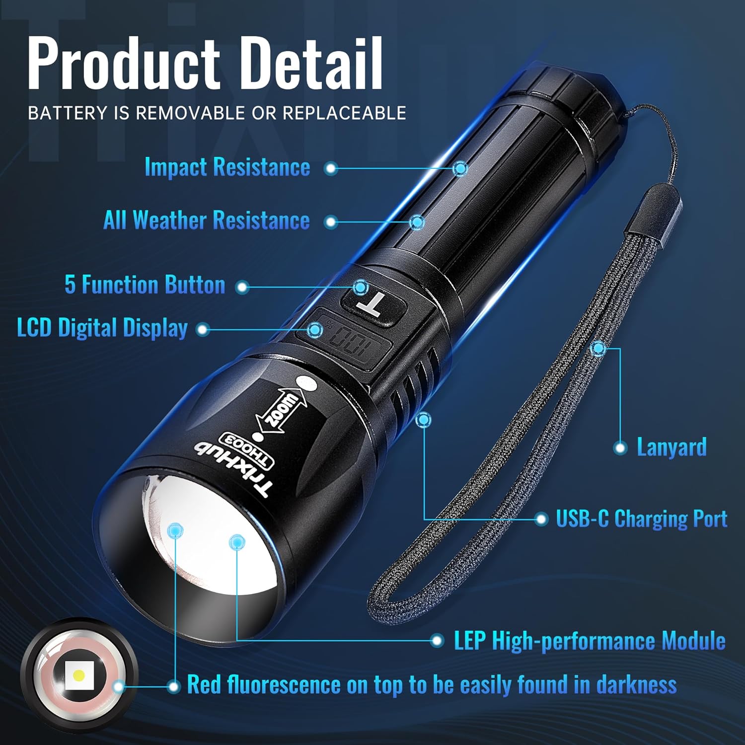 Shedding Light on the Darkness: A Deep Dive into the Trixhub TH003 Flashlight – EarthOutside